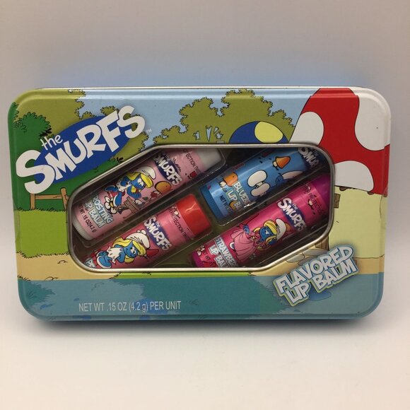 Lotta Luv The Smurfs | Makeup | Lotta Luv The Smurfs Set 4 Flavored Lip ...